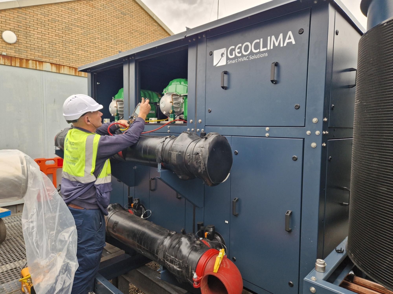 A modular custom chiller for John Lewis in Glasgow | Geoclima